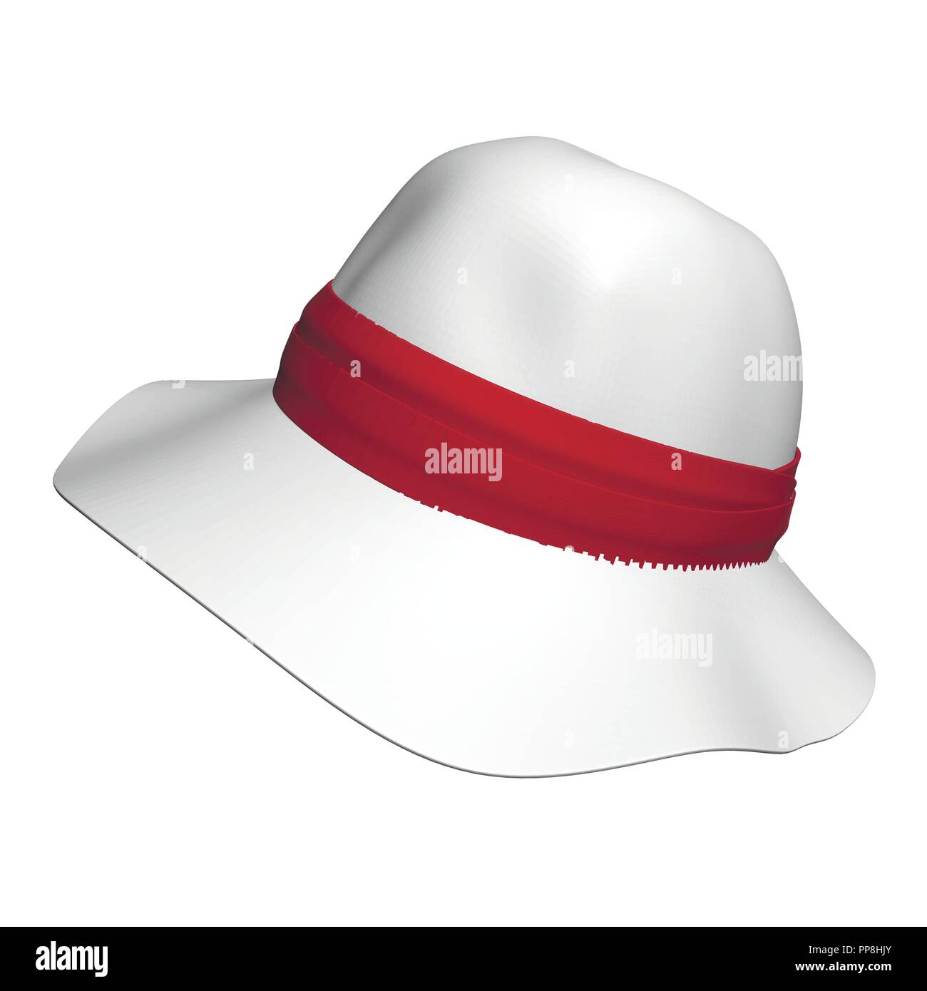 Real panama hat Stock Vector Images - Alamy