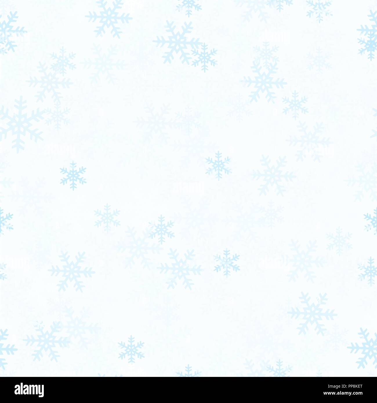 Seamless texture with snowflakes. Texture with snowflakes of light blue ...