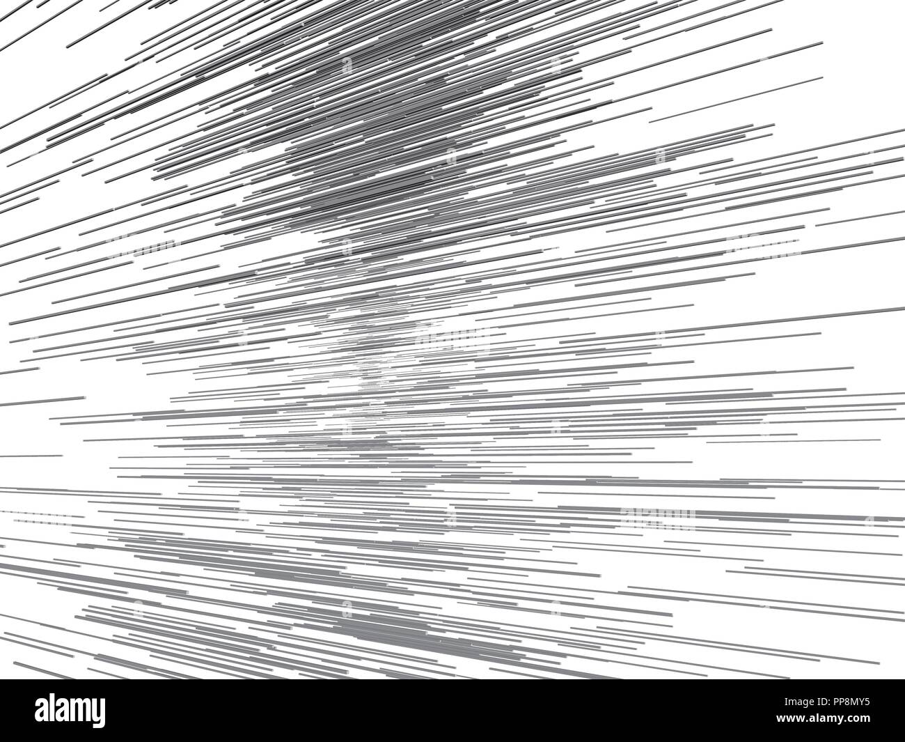 Abstraction with a lot of rectangles located next to each other ...