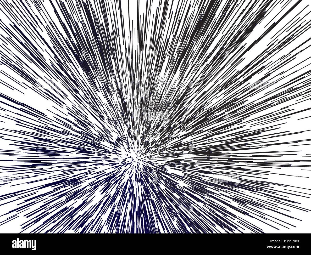 Abstraction with the effect of acceleration. Vector illustration Stock ...