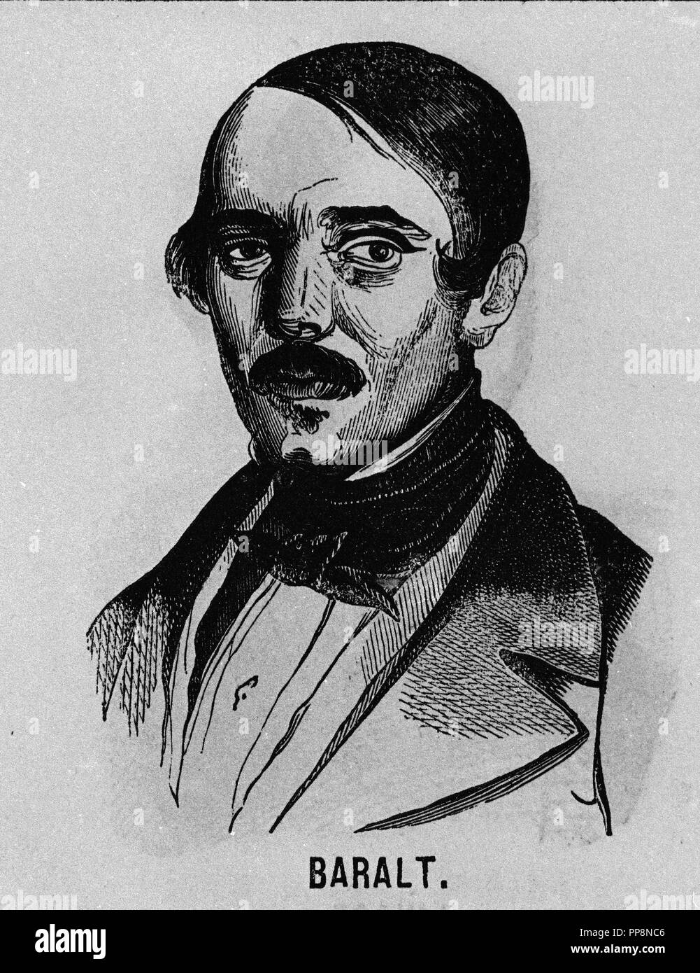 PORTRAIT OF RAFAEL MARIA BARALT (1810-1860) - VENEZUELAN WRITER ...