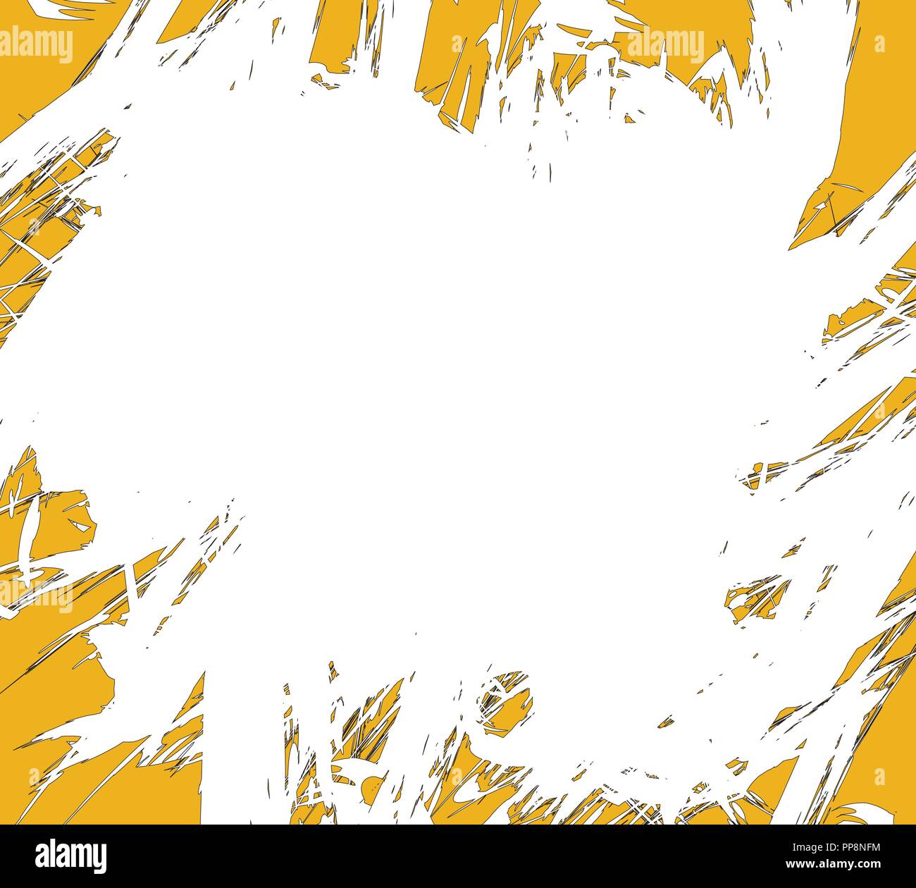 Background in grunge style. Template with grunge blooper in a circle ...