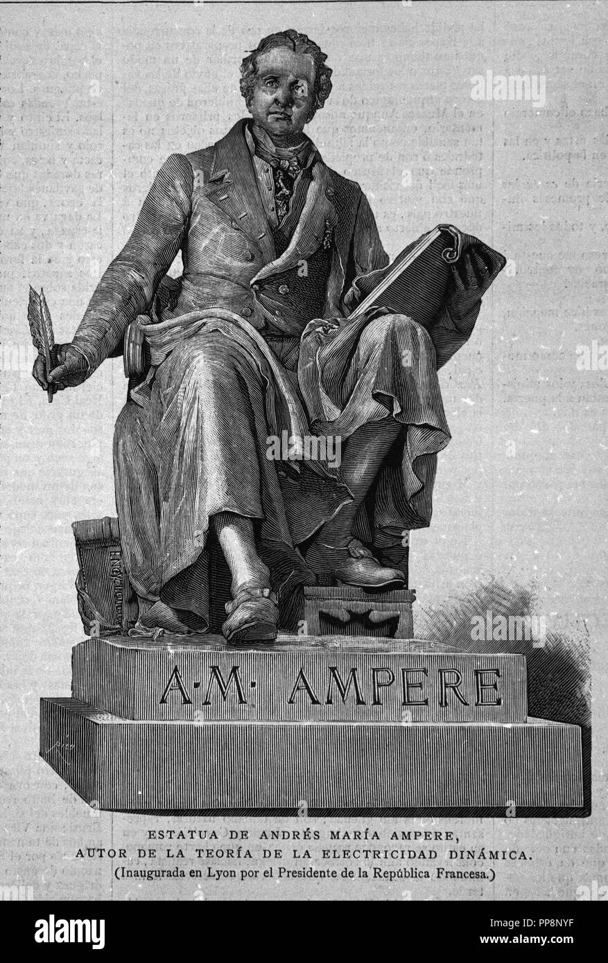 Andre marie ampere hi-res stock photography and images - Alamy