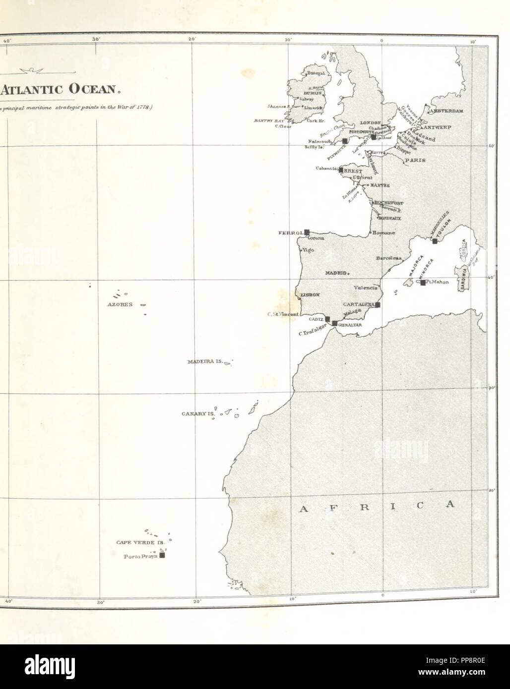 The influence of sea power upon history hi-res stock photography and ...
