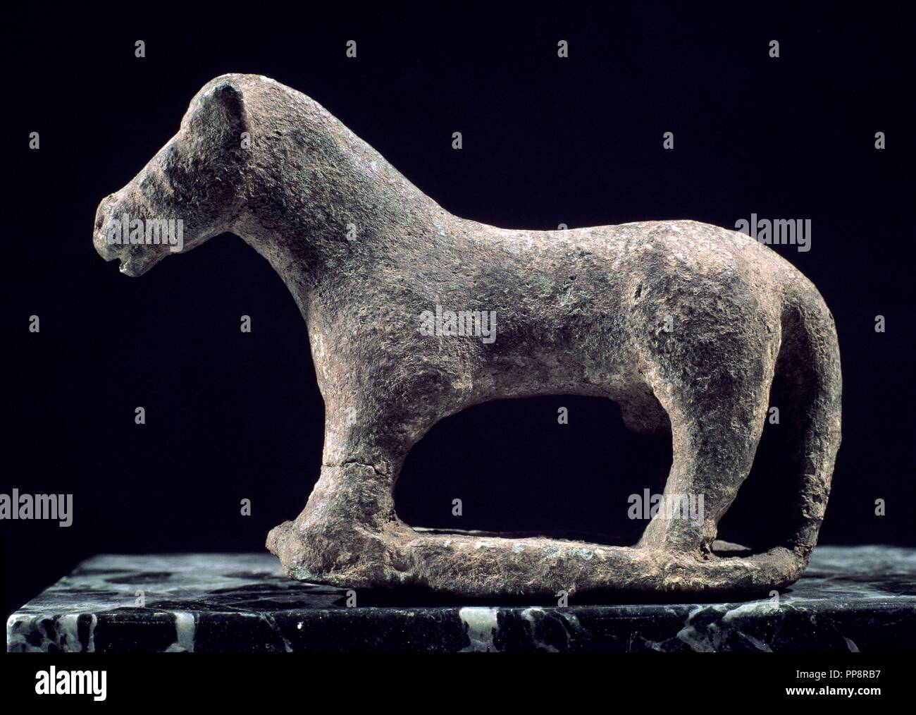CABALLO RECHONCHO IBERICO EN BRONCE. Location: MUSEO ARQUEOLOGICO ...