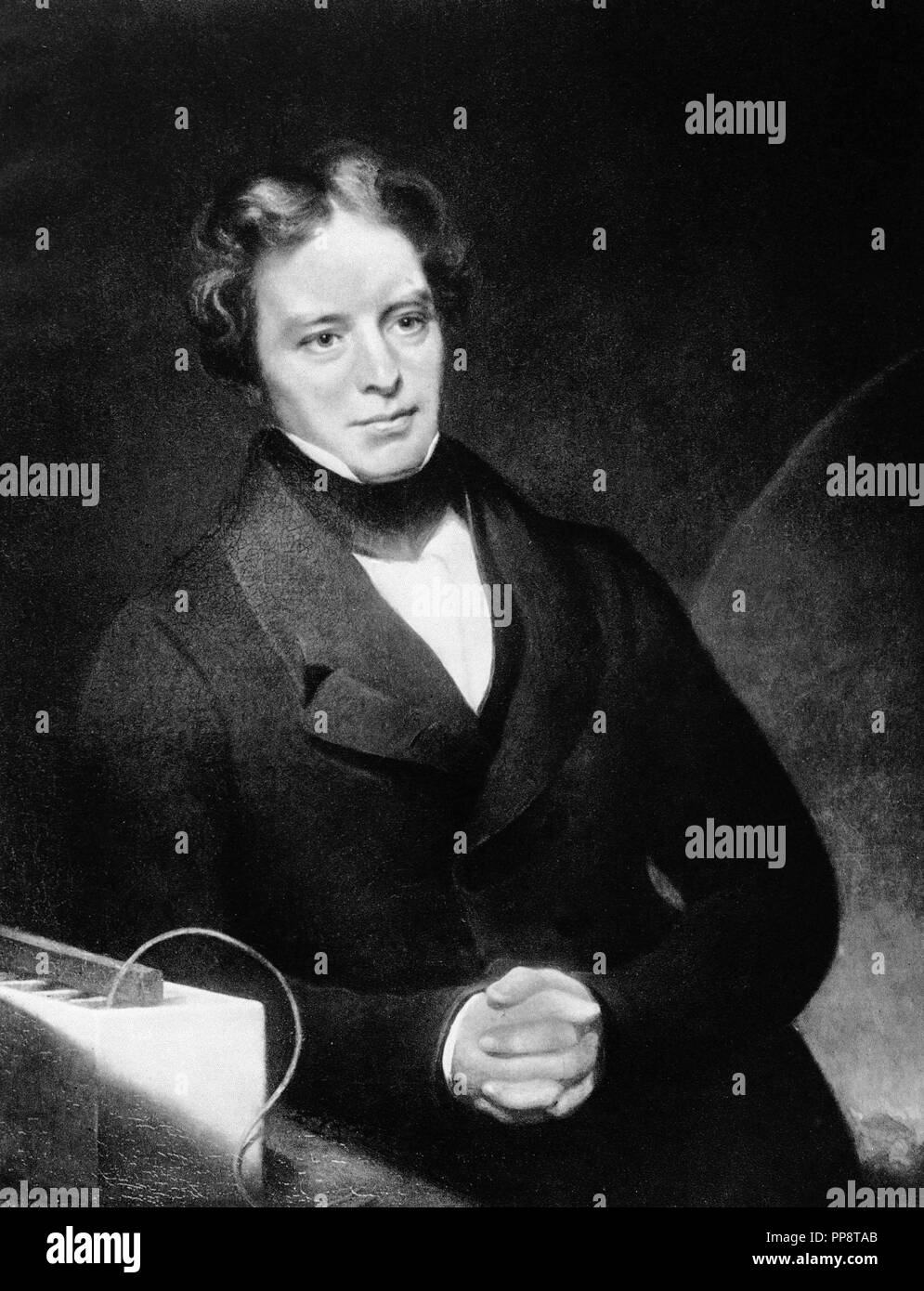 MICHAEL FARADAY (1791-1867). British physicist and chemist, discoverer ...