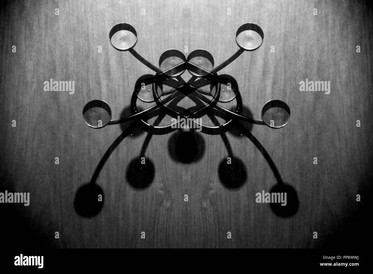 Picture of candle Black and White Stock Photos & Images - Alamy