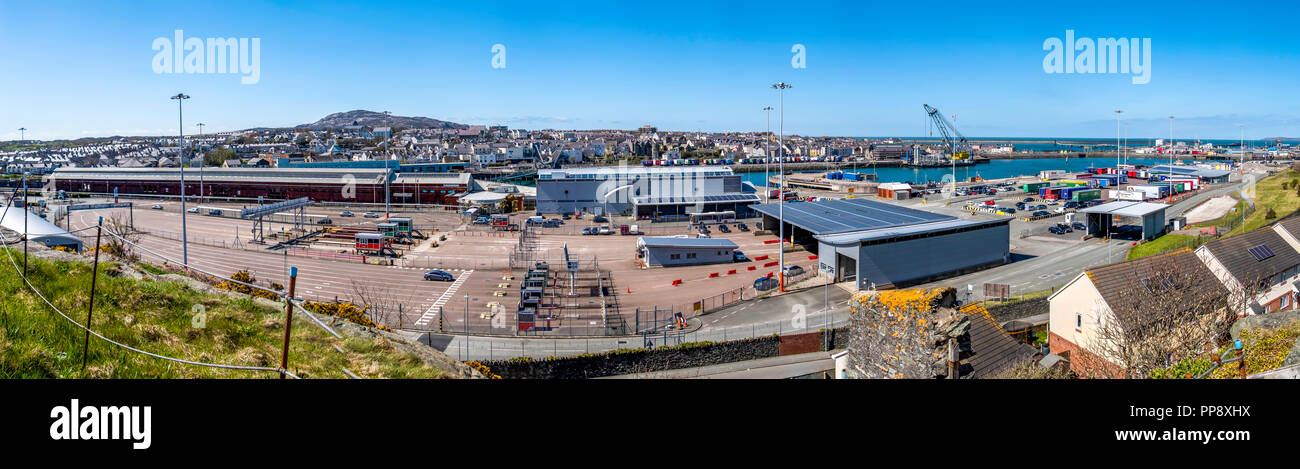 Car ferry terminal holyhead hi-res stock photography and images - Alamy