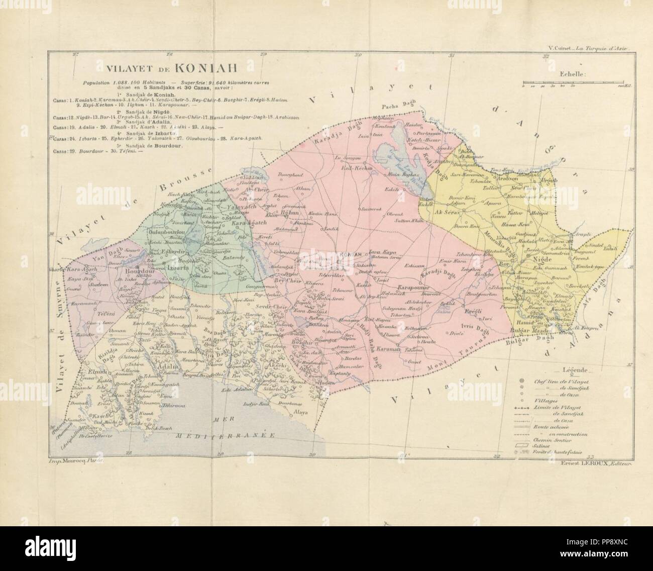 Image from page 846 of 'La Turquie d'Asie. Géographie administrative ...