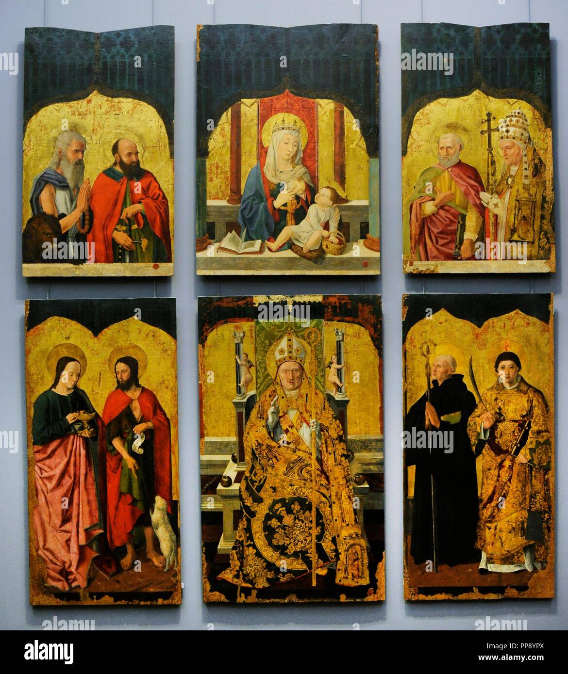 Master Santi Severino e Sossio, Italian painter, active in Naple in the ...