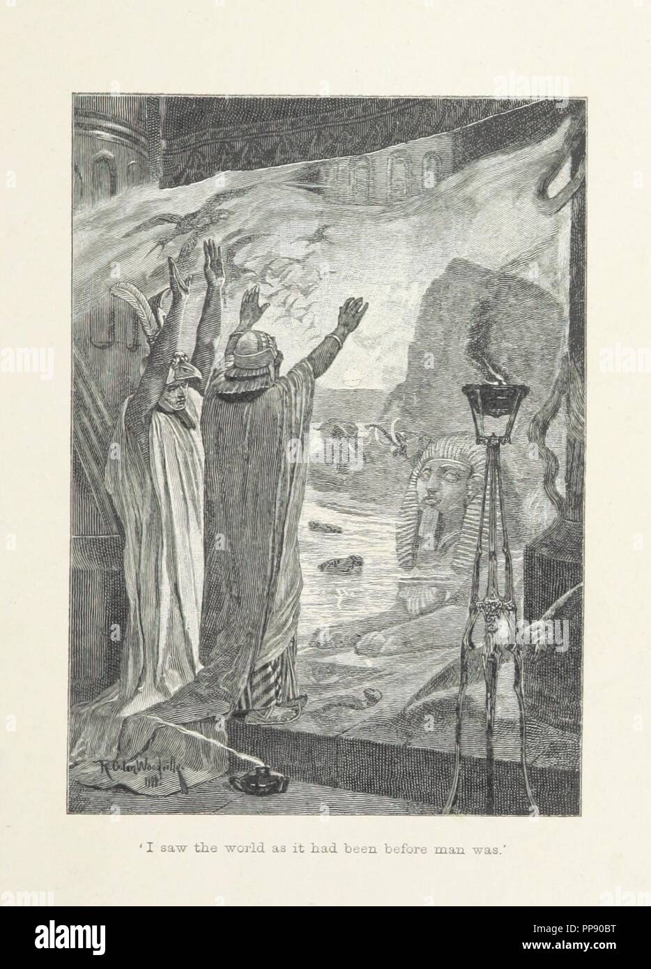 Image from page 97 of 'Cleopatra, being an account of the fall and ...