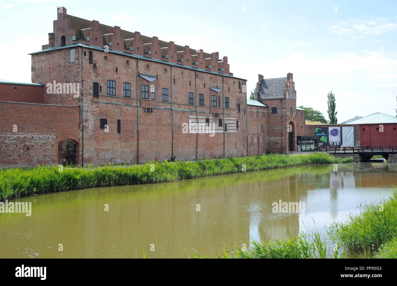 Sweden. Malmo Castle. Built in 1434 and reconstructed in 16th century ...