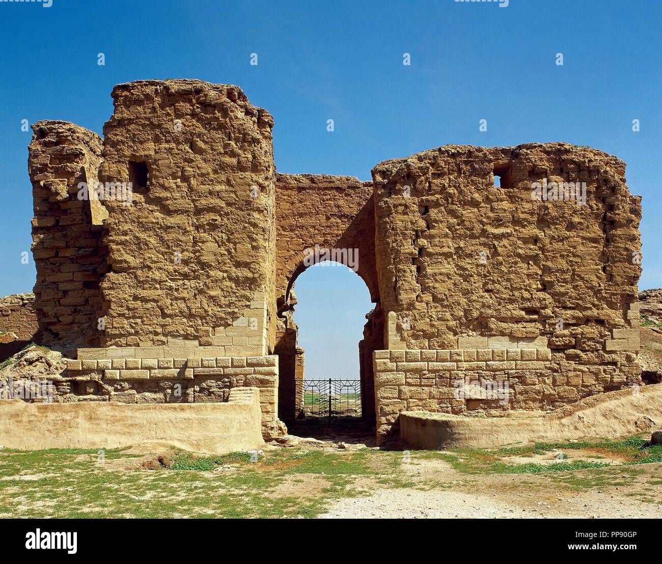 Syria. Dura Europos. Hellenistic, Parthian and Roman city. View of ...
