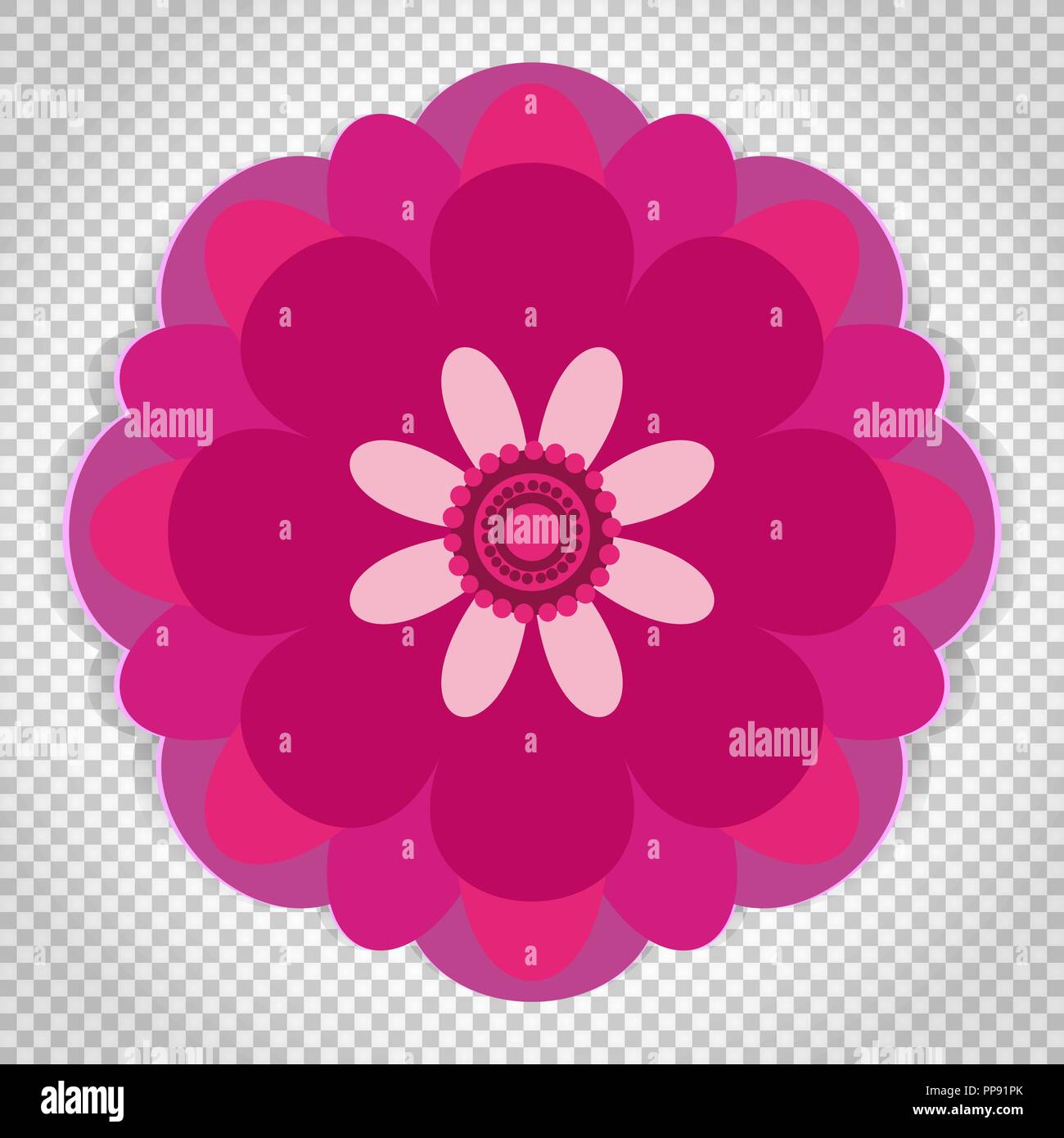 Icon of flower, vector floral symbol Stock Vector Image & Art - Alamy