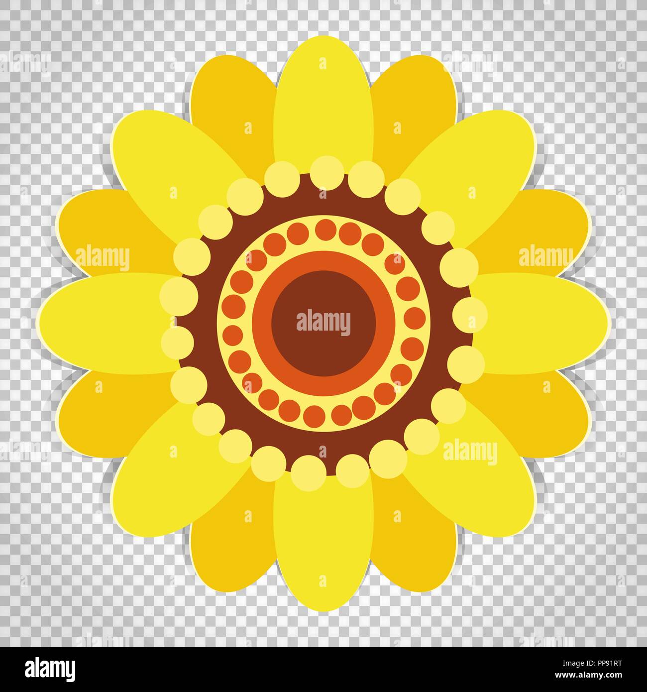 Icon of flower, vector floral symbol Stock Vector Image & Art - Alamy