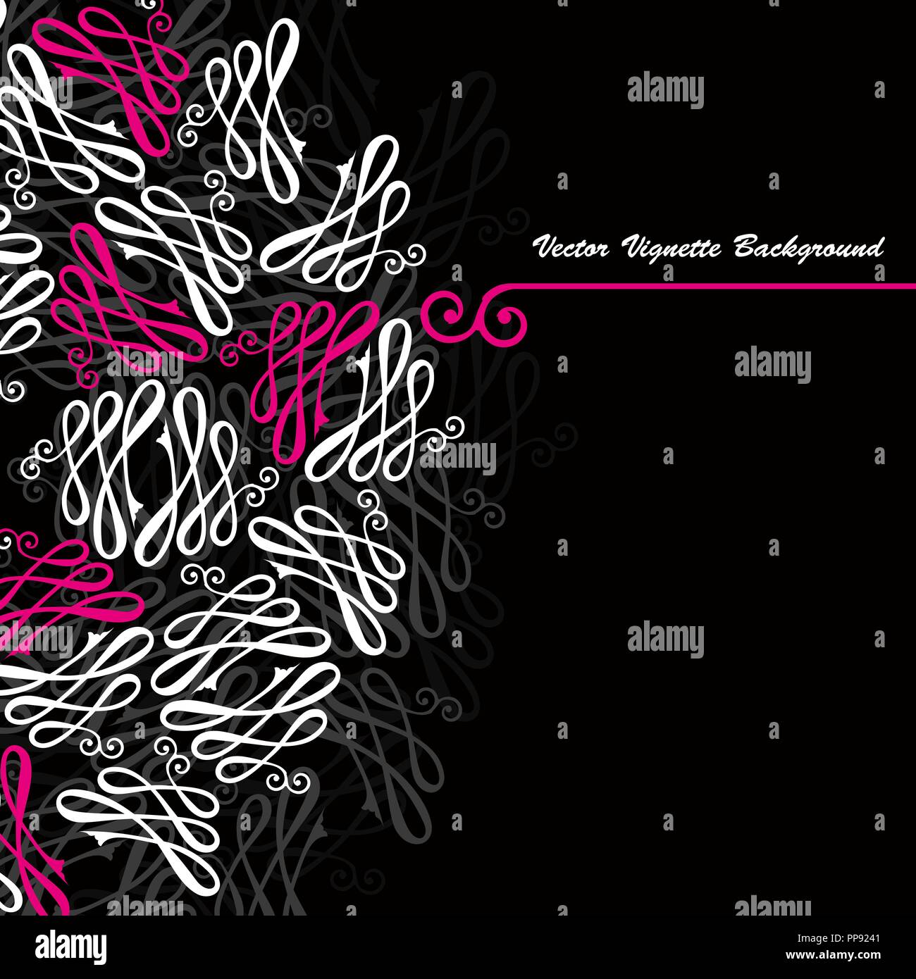 Vector Vignette background Stock Vector Image & Art - Alamy