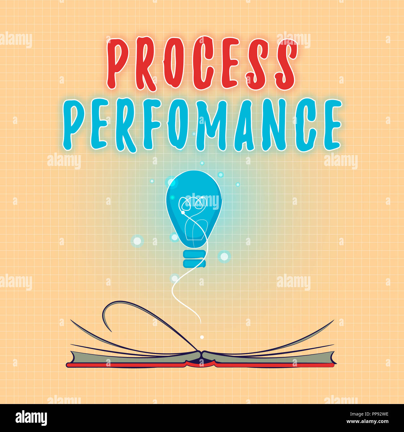 Text sign showing Process Perfomance. Conceptual photo Measures Process ...