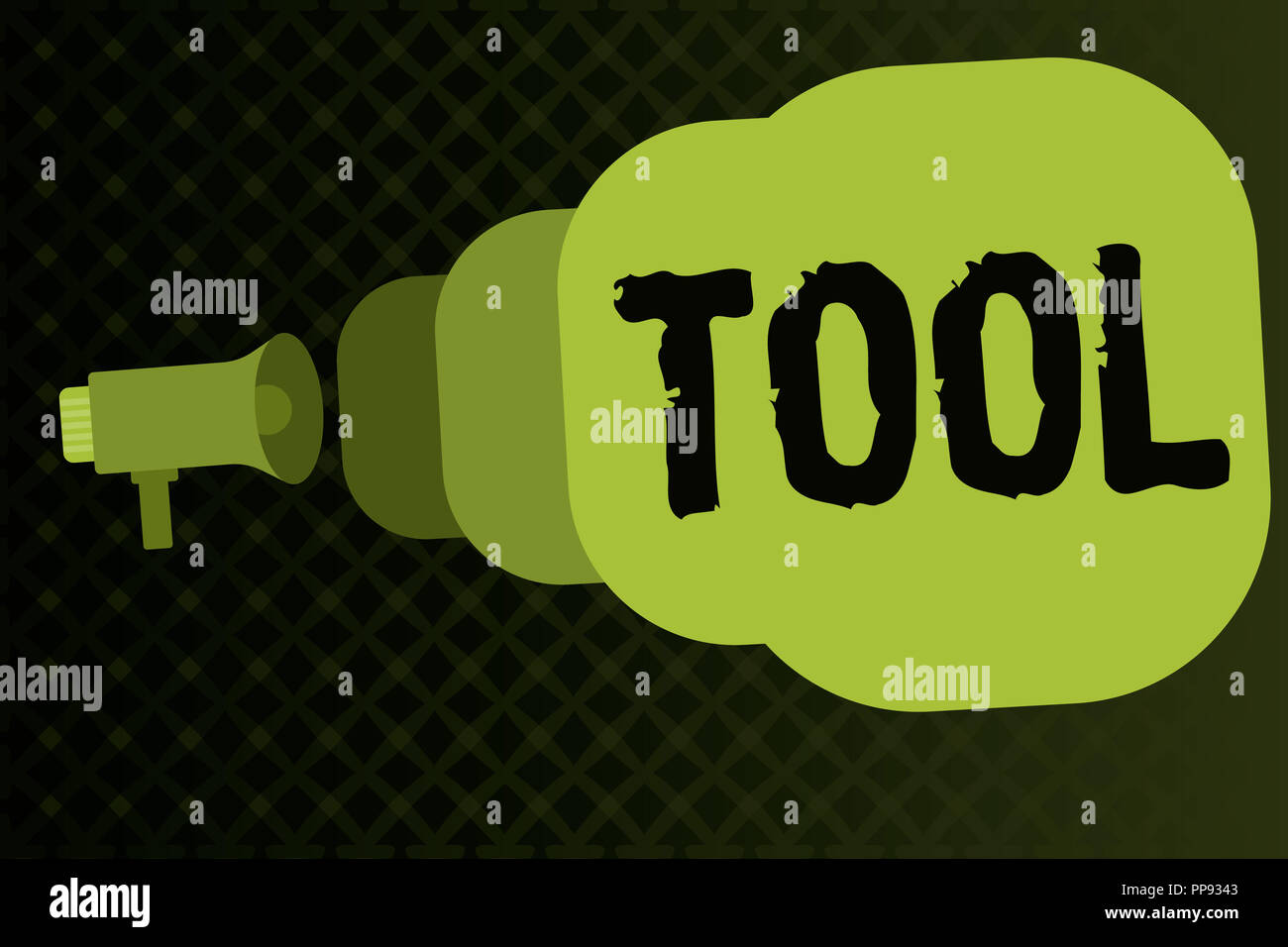 Writing note showing Tool. Business photo showcasing A thing used in an ...