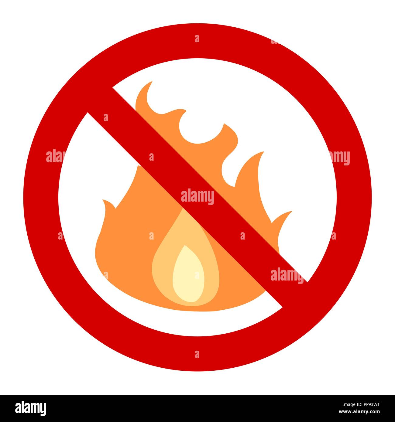 Illegal fires Stock Vector Images - Alamy