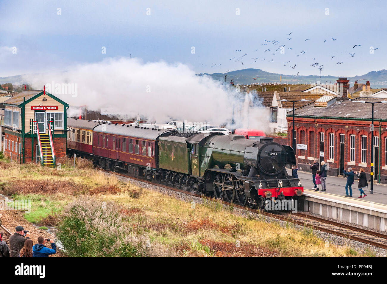 Steam Train Wales High Resolution Stock Photography and Images - Alamy