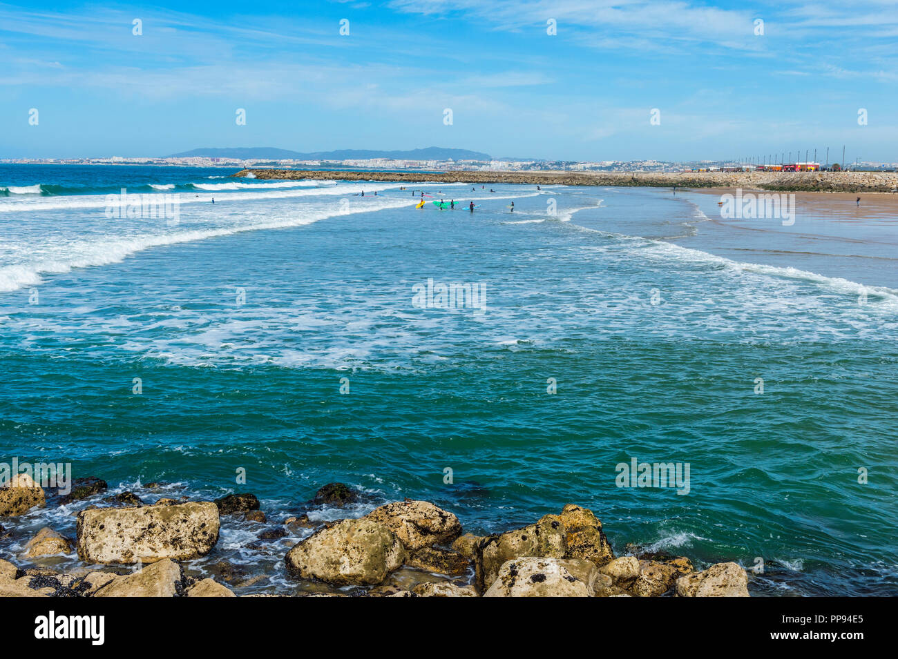 Costa da caparica surf hi-res stock photography and images - Alamy