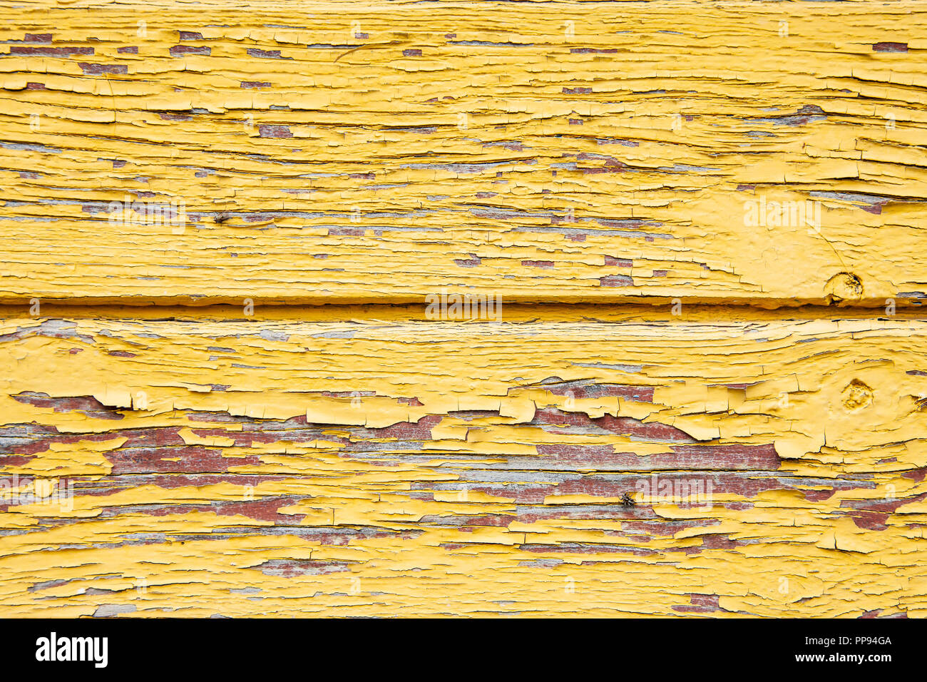 Old shabby yellow paint on the board Stock Photo - Alamy