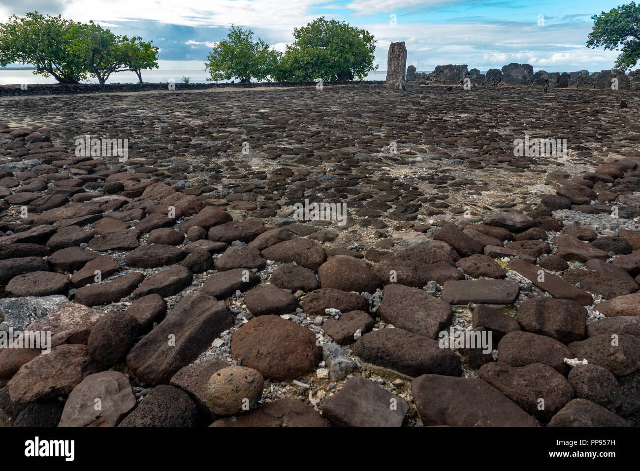 Taputapuatea Marae of Raiatea French polynesia the most important ...