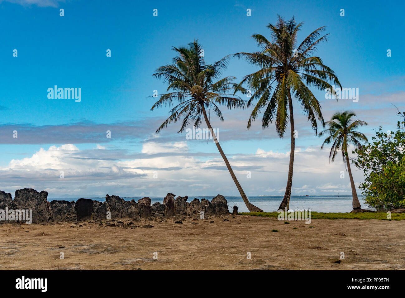 Taputapuatea Marae of Raiatea French polynesia the most important ...