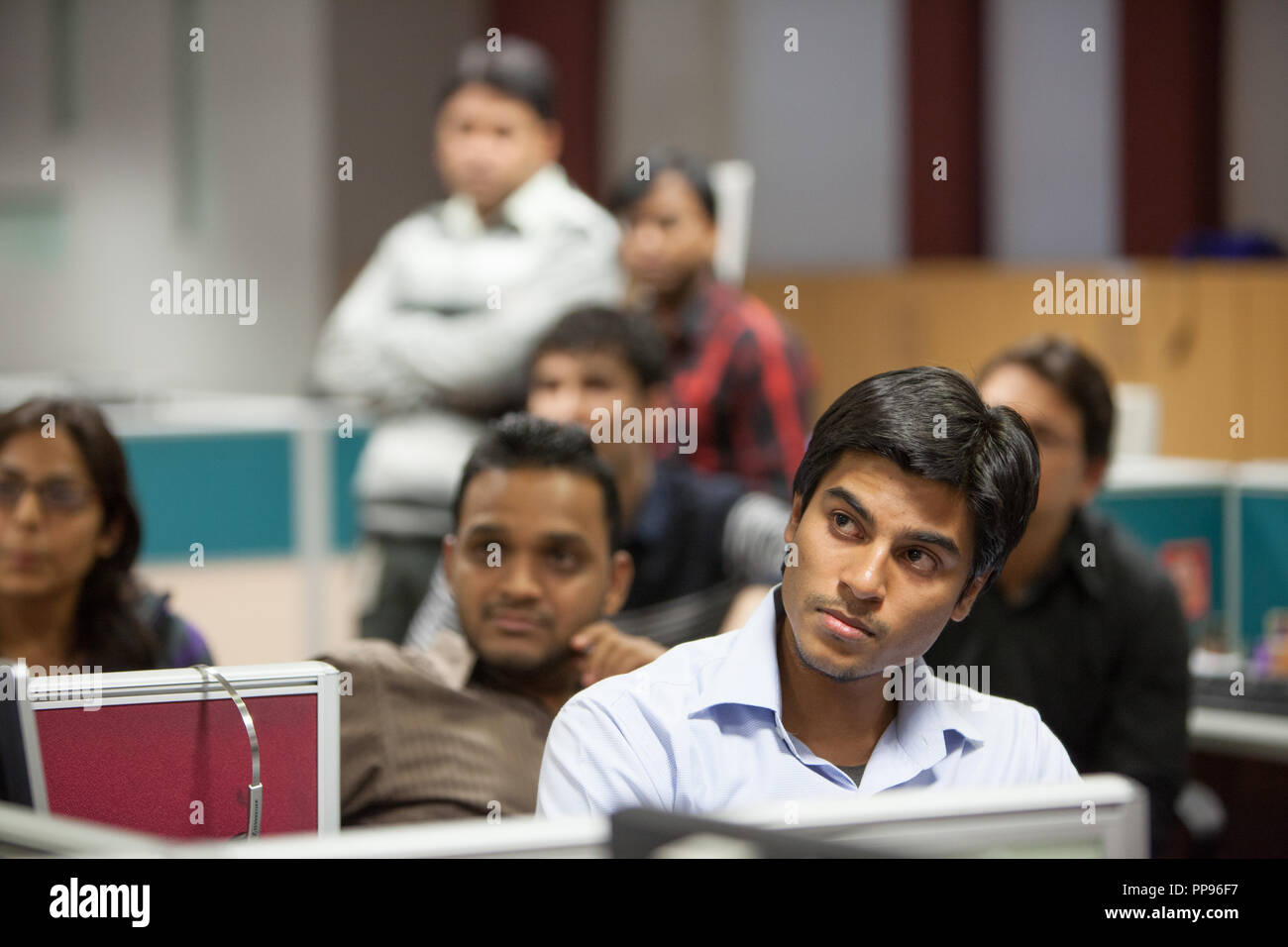 Asian office staff Dehi Stock Photo - Alamy