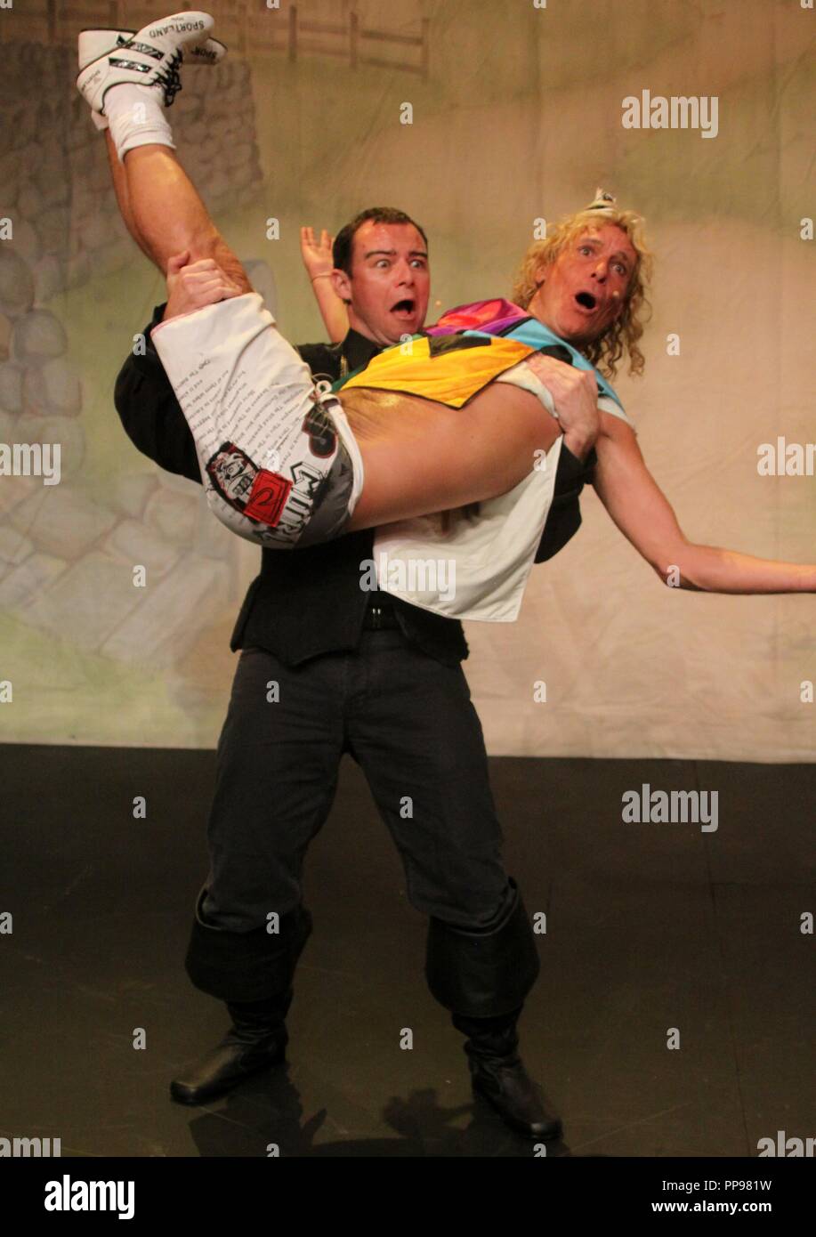 Liverpool,Uk Andrew Lancel, Jonathon Morris attend photocall for panto ...