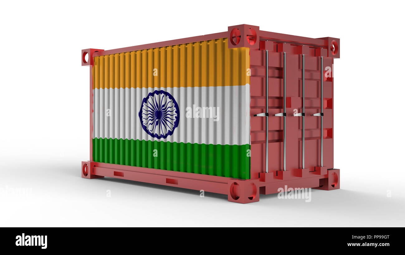 Indian container truck india hi-res stock photography and images - Alamy