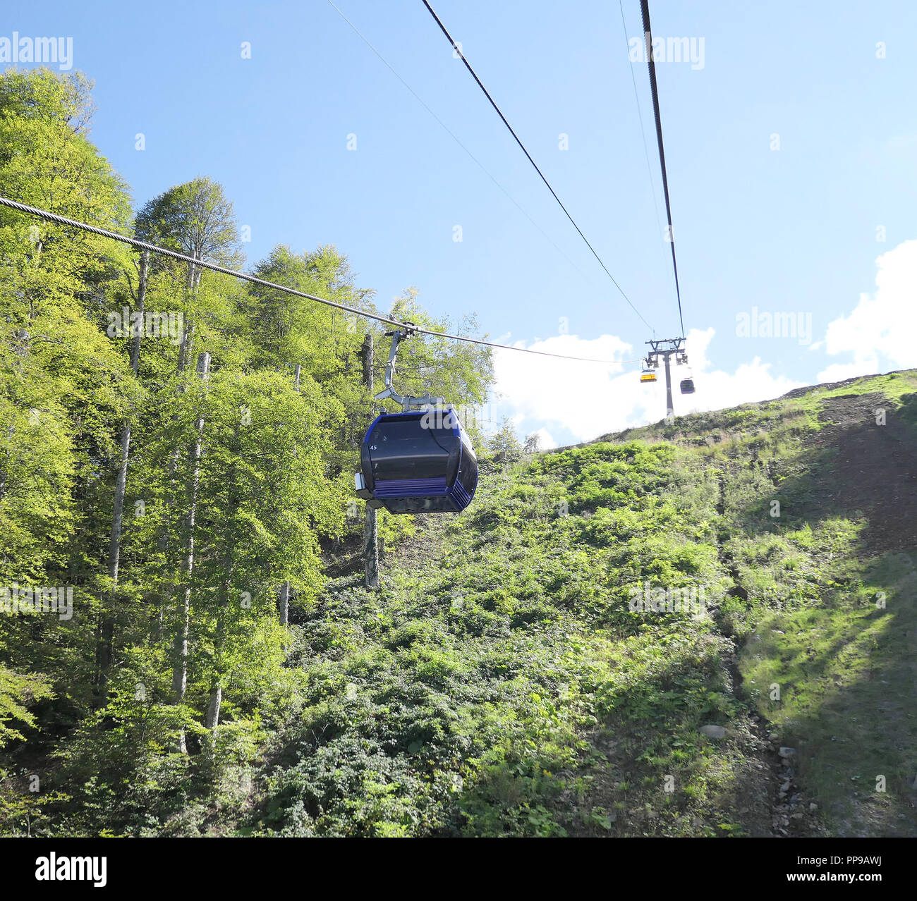 Riding elevator hi-res stock photography and images - Alamy
