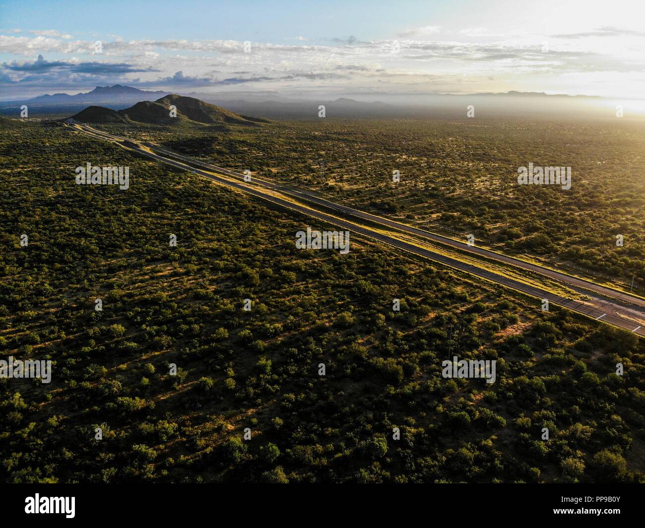 Four lane road hi-res stock photography and images - Alamy