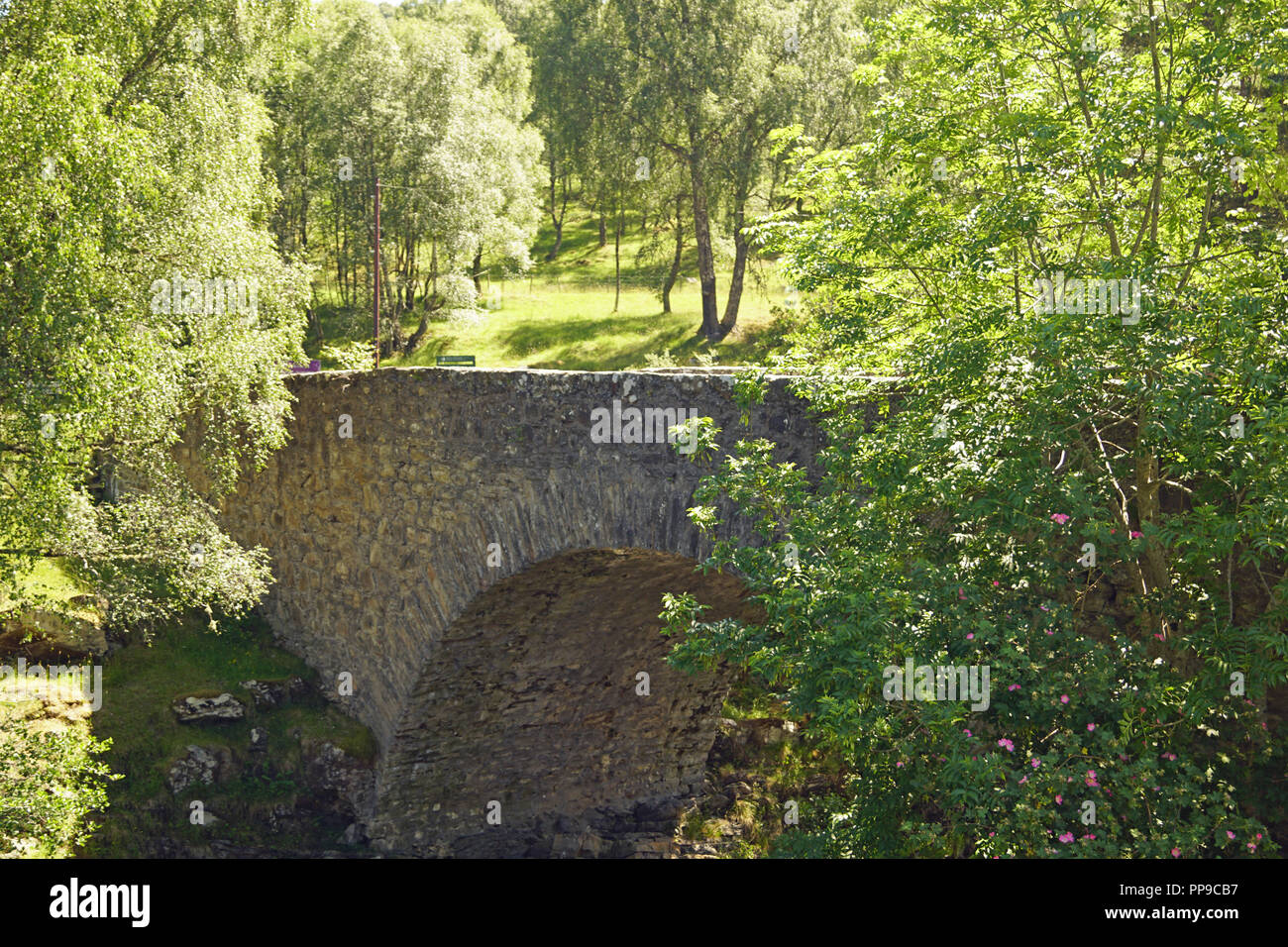 small stone bridge in scotland. Scotland is full of beautiful ...