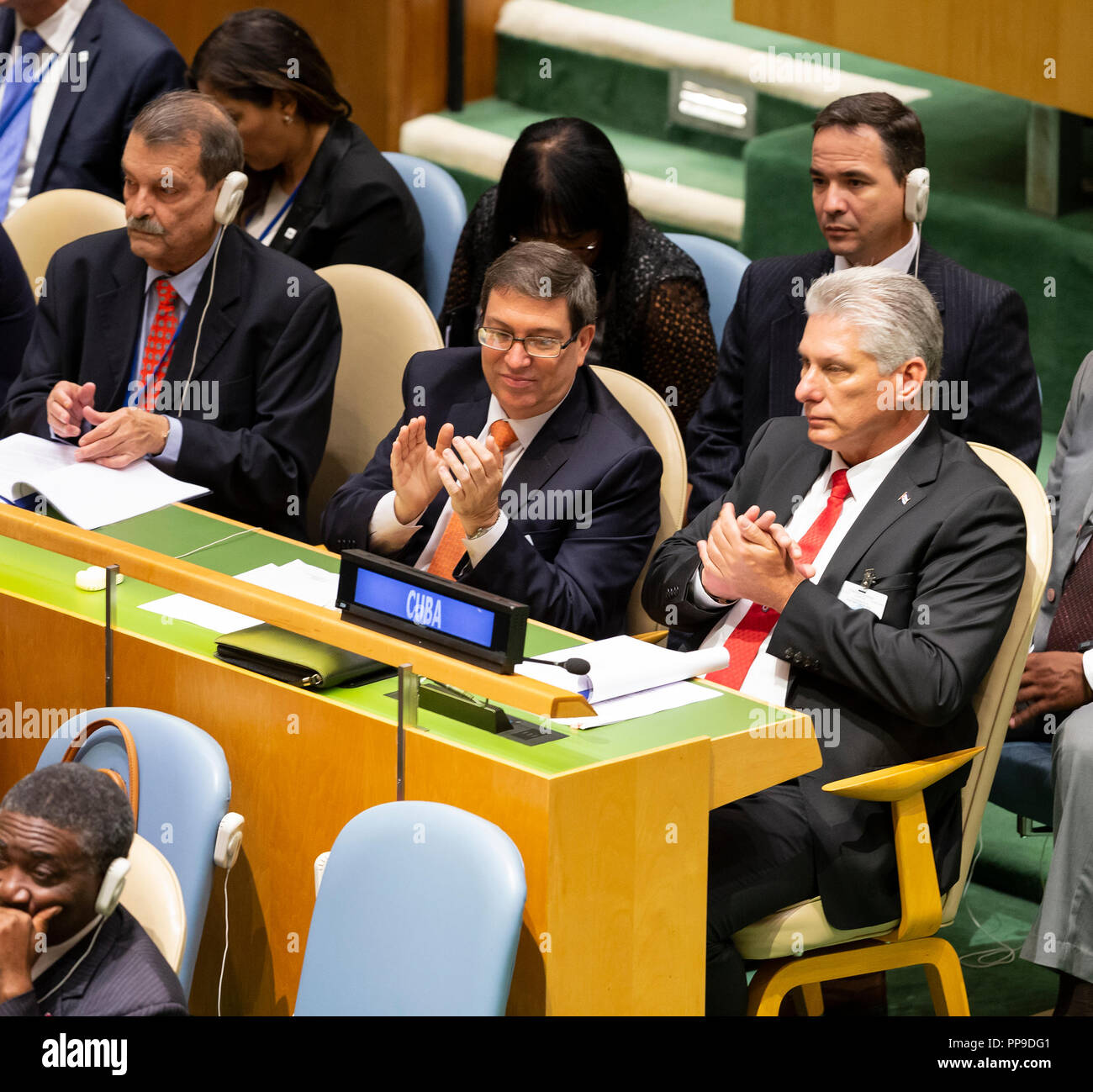 Cuban delegation attends Nelson Mandela Peace Summit at UN General ...