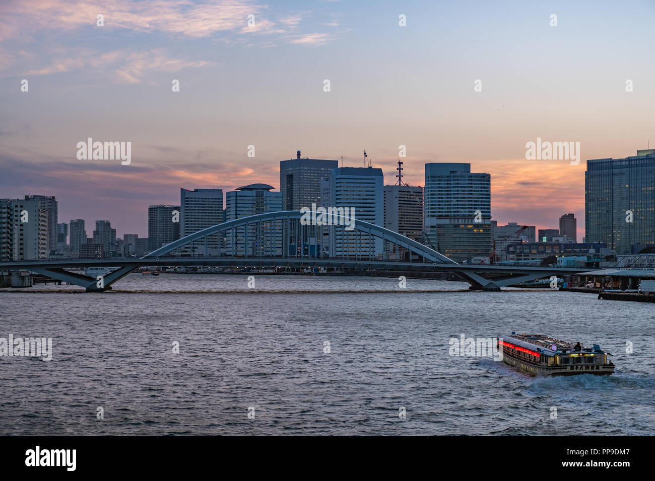 Kachidoki Bridge At Sumida River High Resolution Stock Photography and ...