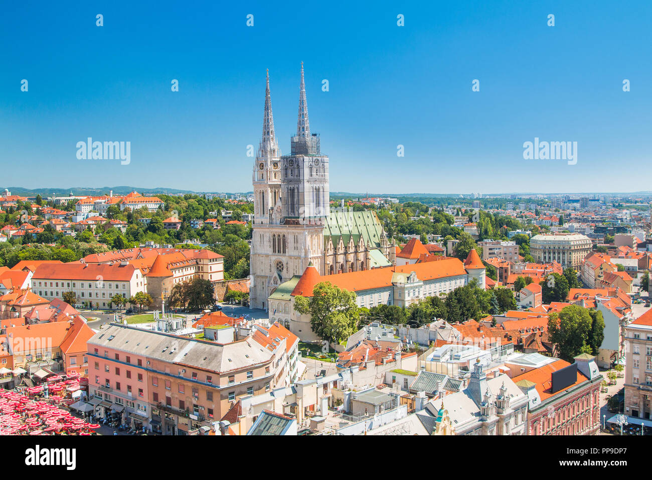 Zagreb kaptol square hi-res stock photography and images - Alamy