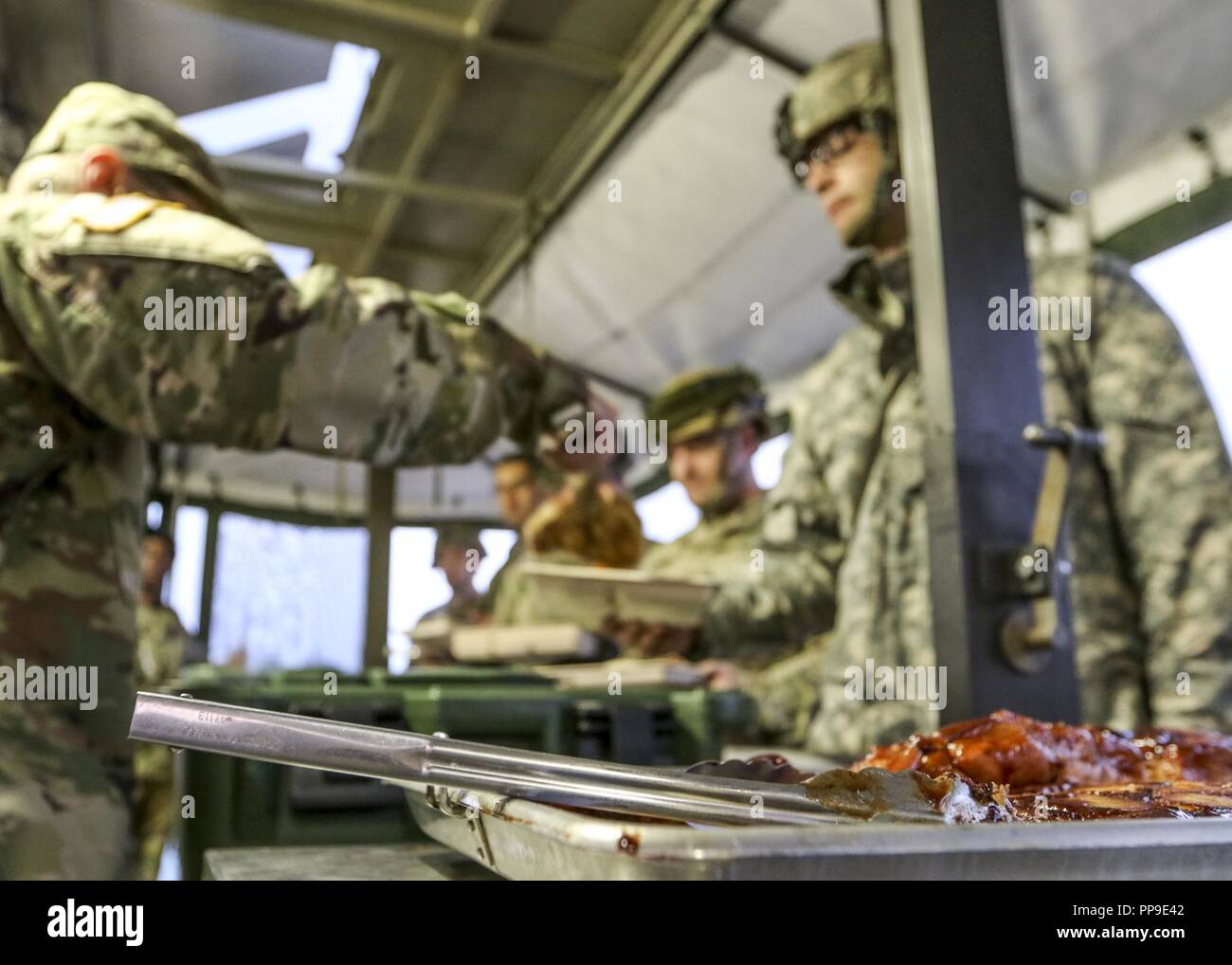 Mobile field kitchens hi-res stock photography and images - Alamy