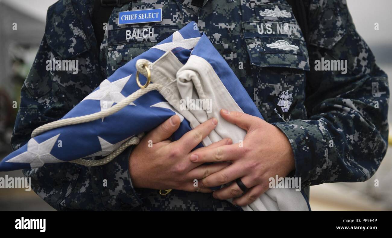 NAVAL BASE KITSAP-BREMERTON, Wash. (Aug. 16, 2018) Master-at-Arms 1st ...