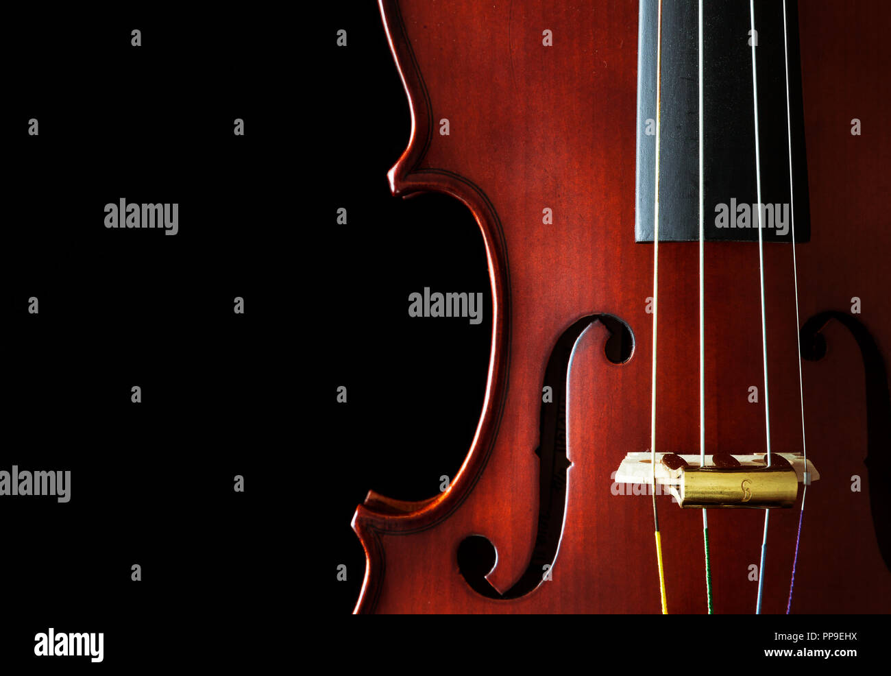 Details of a violin Stock Photo - Alamy