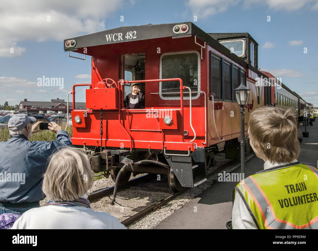 The Waterloo Central Railway is a recreational passenger train. Grandpa ...