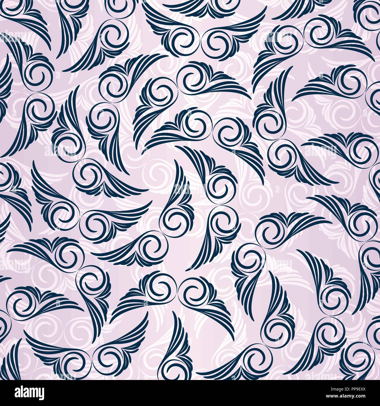 Wings light and dark - abstract background Stock Vector Image & Art - Alamy