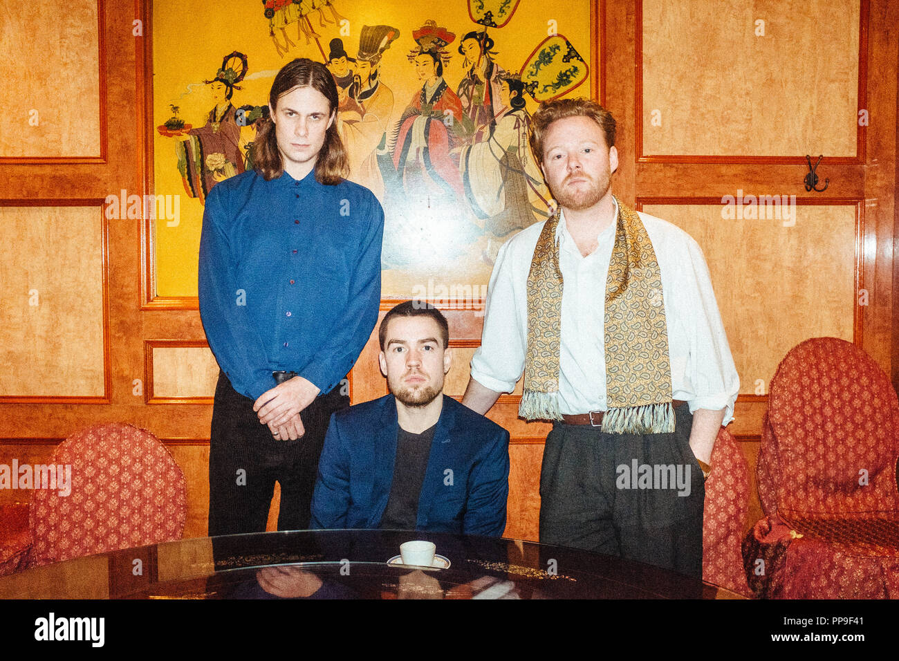Denmark, Copenhagen - January 5, 2018. The Danish rock band The ...