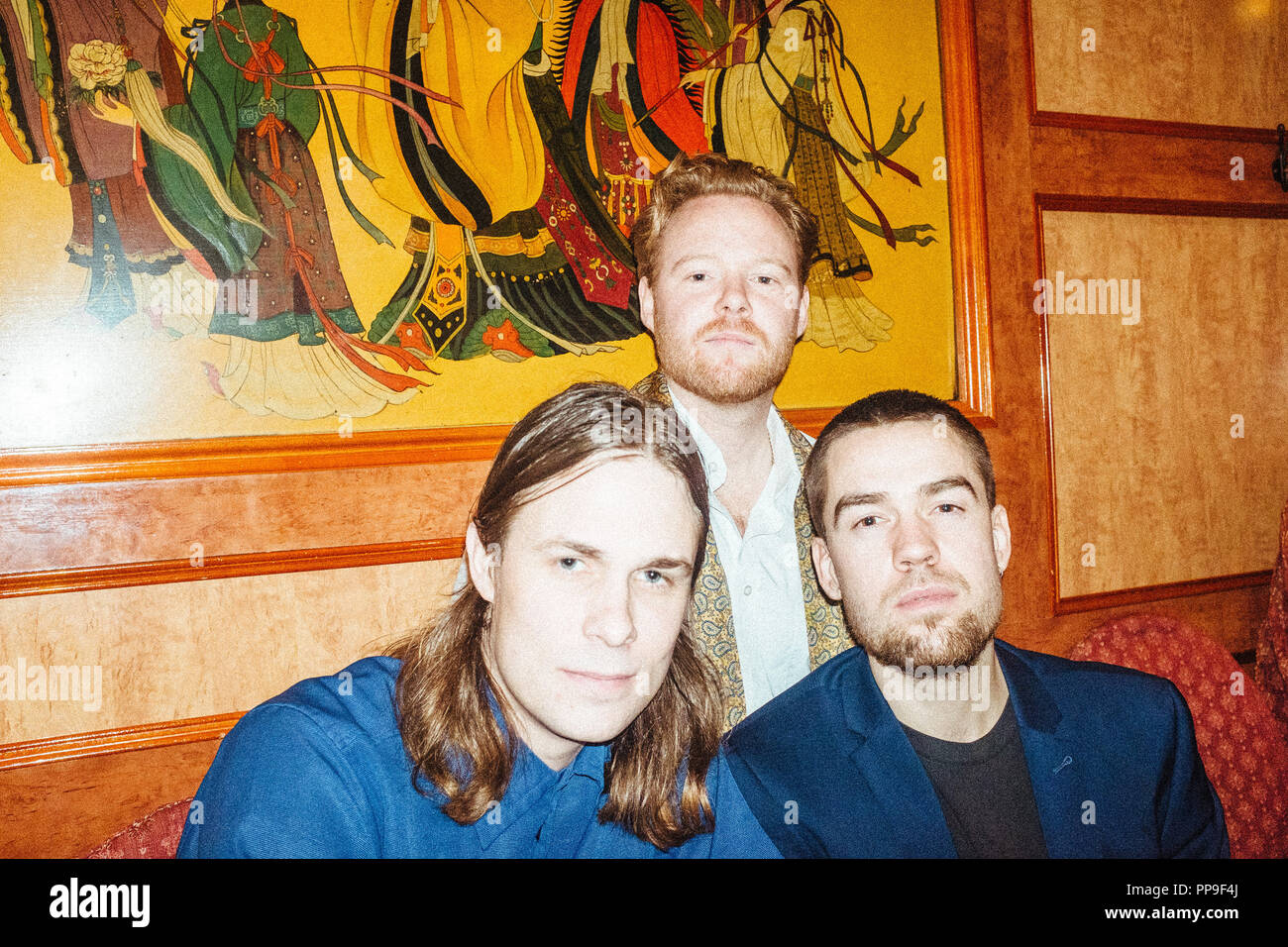 Denmark, Copenhagen - January 5, 2018. The Danish rock band The ...