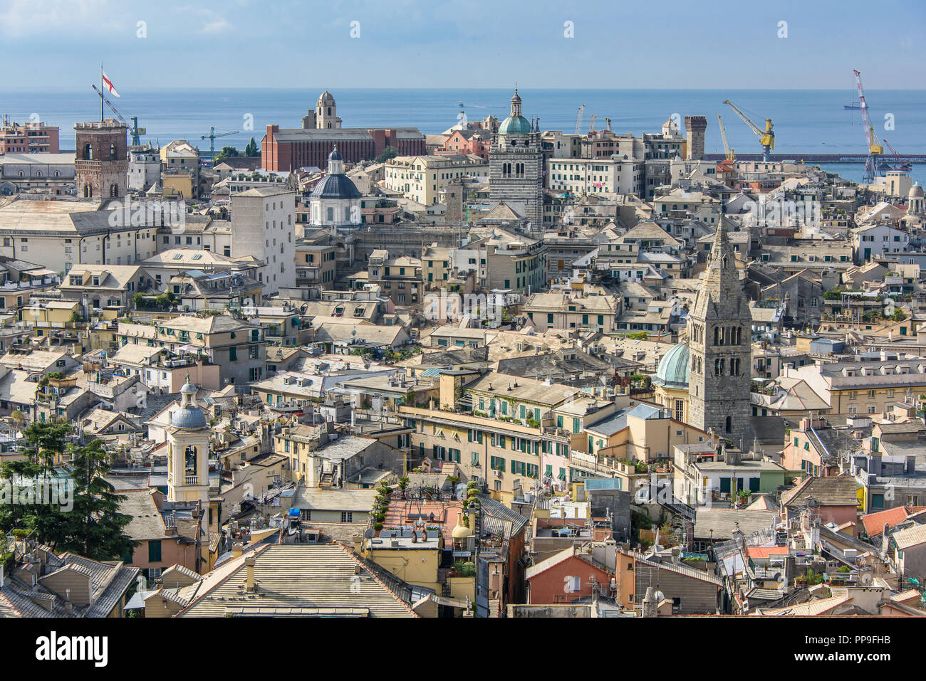 Old town of genoa hi-res stock photography and images - Alamy