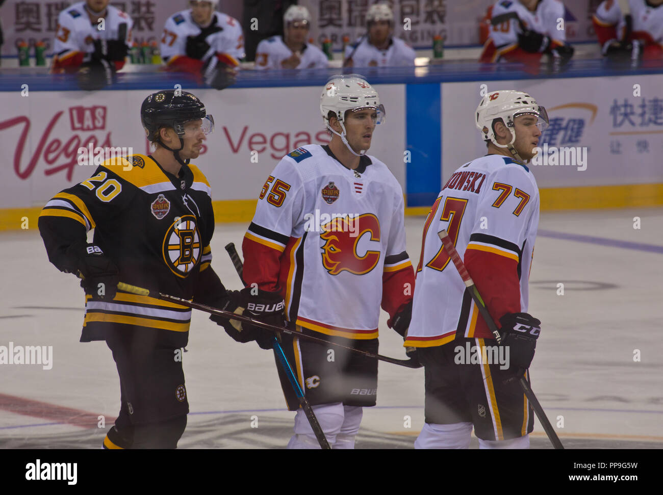 The NHL China Games, Beijing 2018 Stock Photo - Alamy