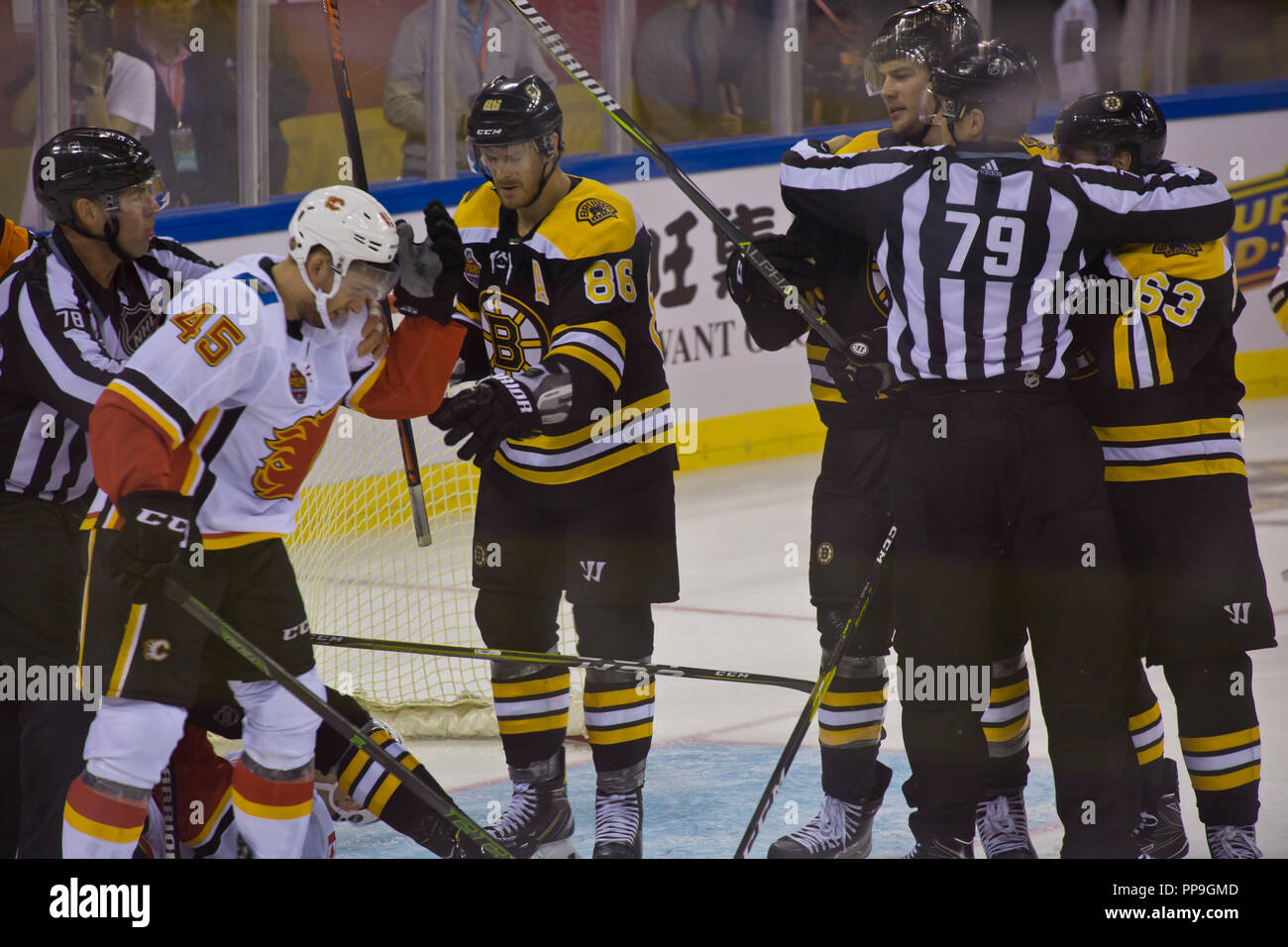 The NHL China Games, Beijing 2018 Stock Photo - Alamy
