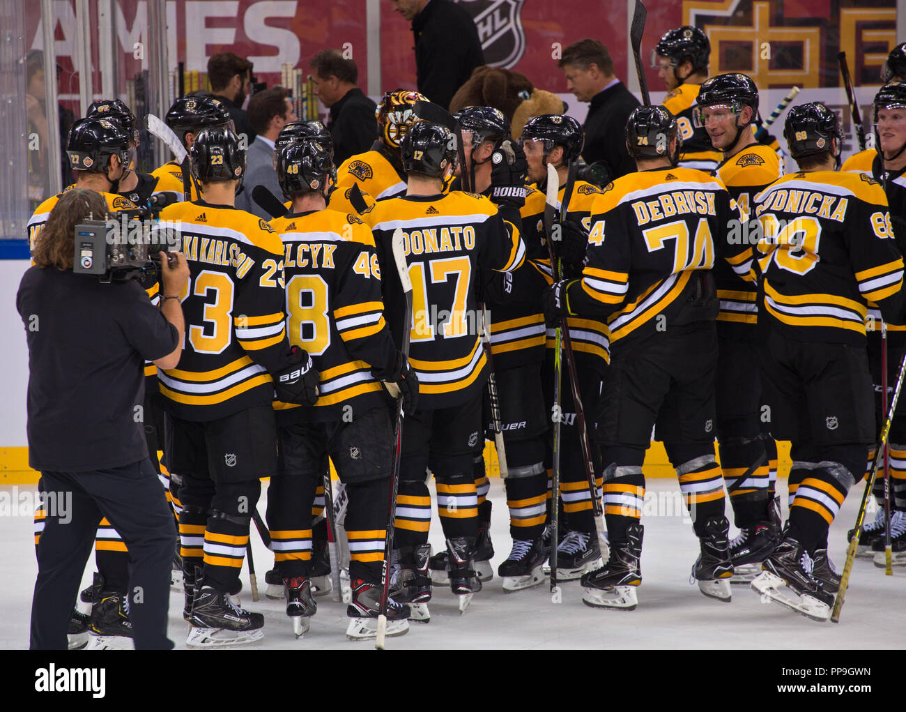 The NHL China Games, Beijing 2018 Stock Photo - Alamy