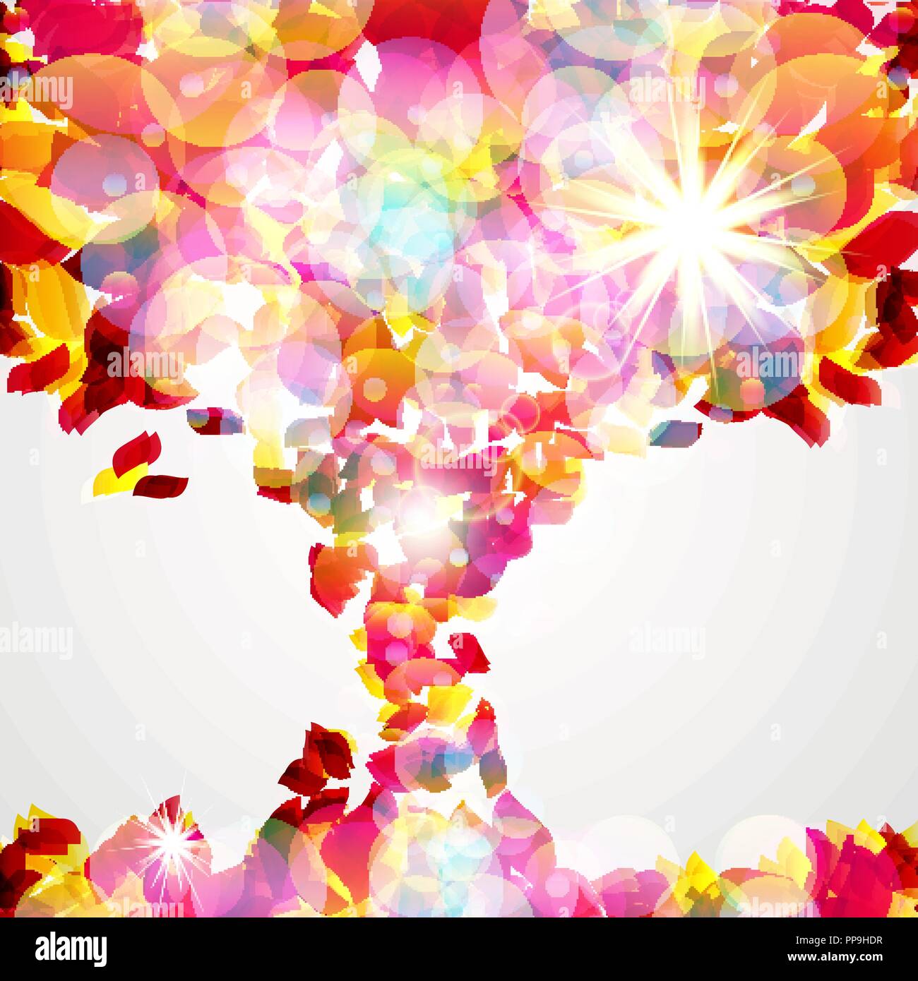 Abstract autumn vector background Stock Vector Image & Art - Alamy