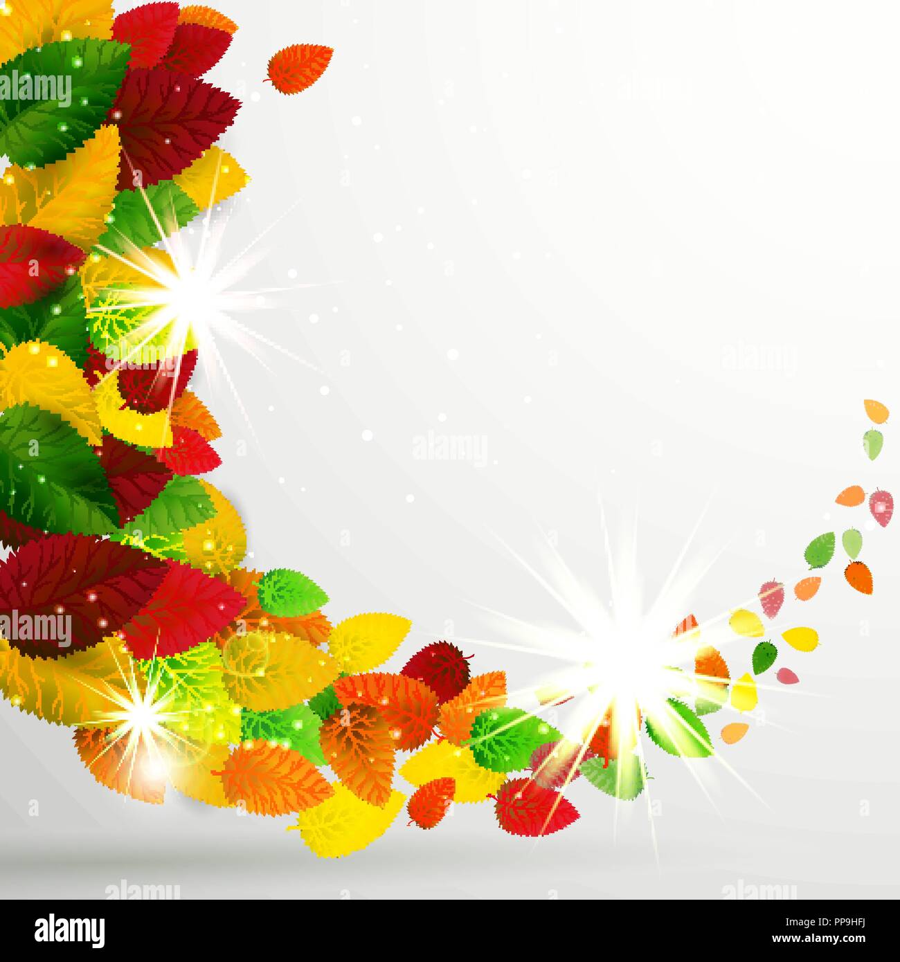 Autumn season background Stock Vector Image & Art - Alamy